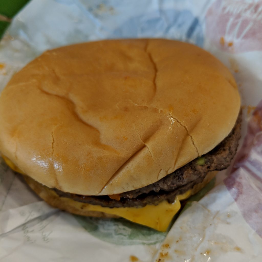Aufgegessen: McDouble TEX MEX