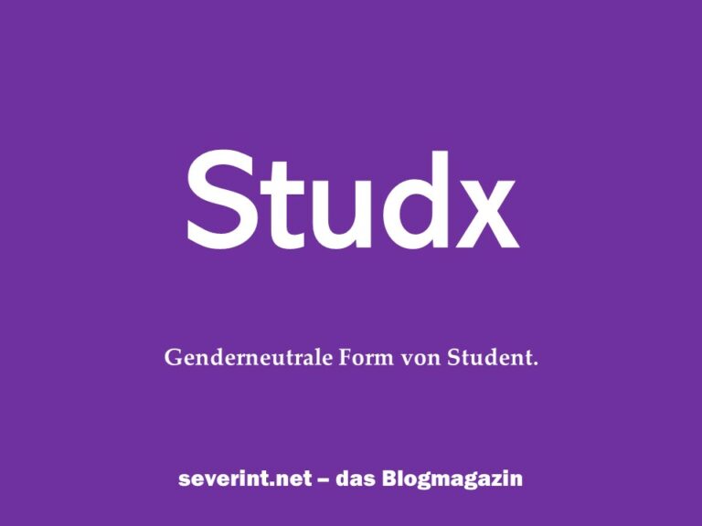 Was bedeutet Studx?
