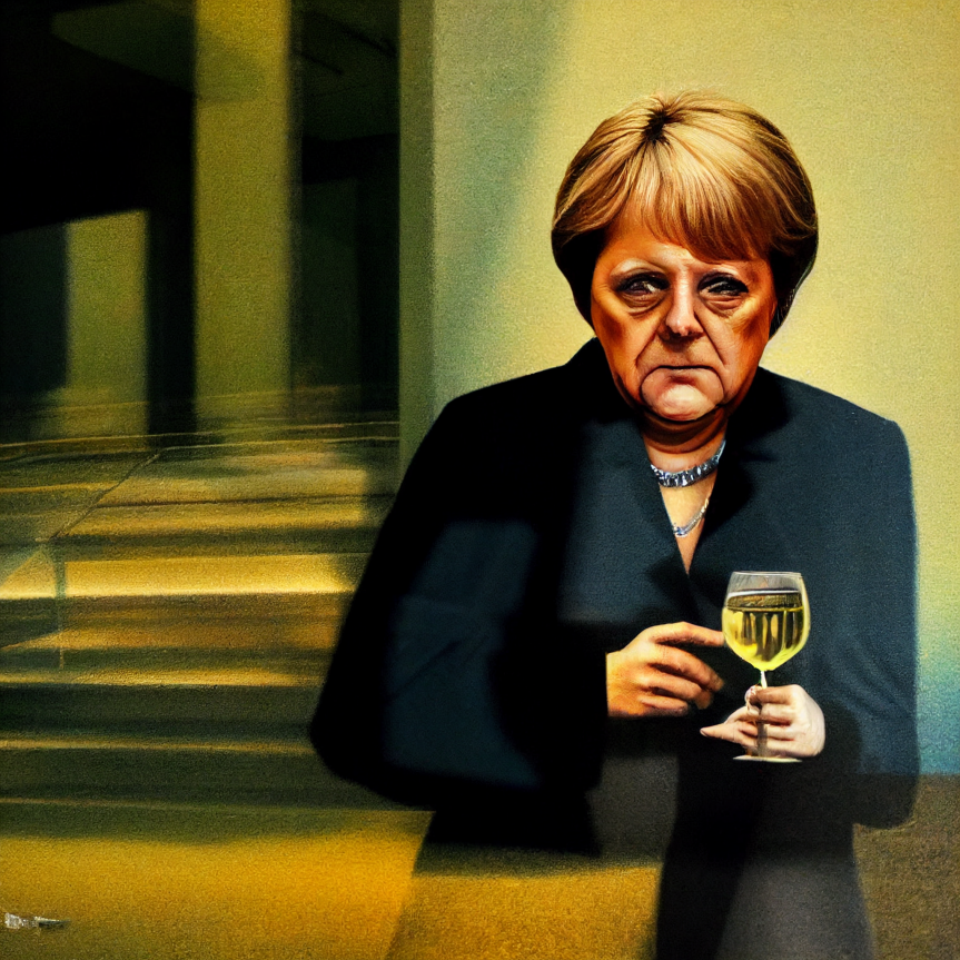 Angela Merkel CCLXI - Gerüchte um Alkohol