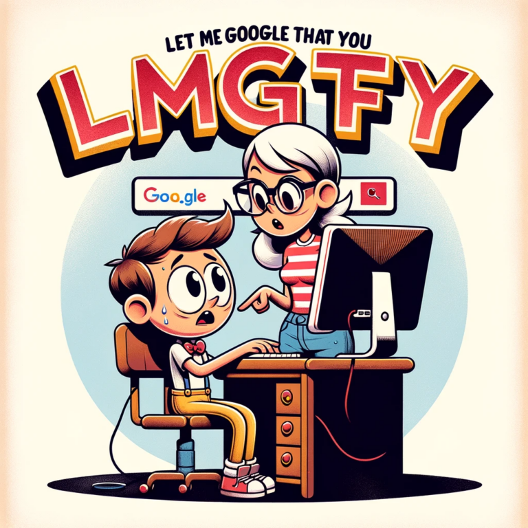 Was bedeutet die Abkürzung LMGTFY?